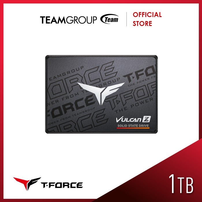 Jual Ssd team t-force 1tb 2.5 sata 3.0 III 6Gbps 3d nand flash vulcan z ...
