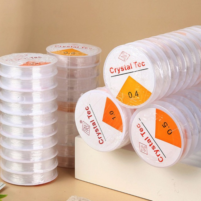 Jual Senar Elastis Buat Gelang / Benang Karet / Tali Karet Kenur ...