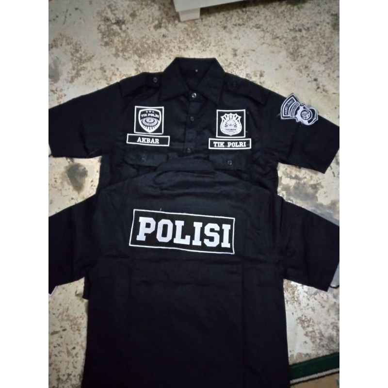 Jual KAMEJA SERAGAM TIK POLRI | Shopee Indonesia