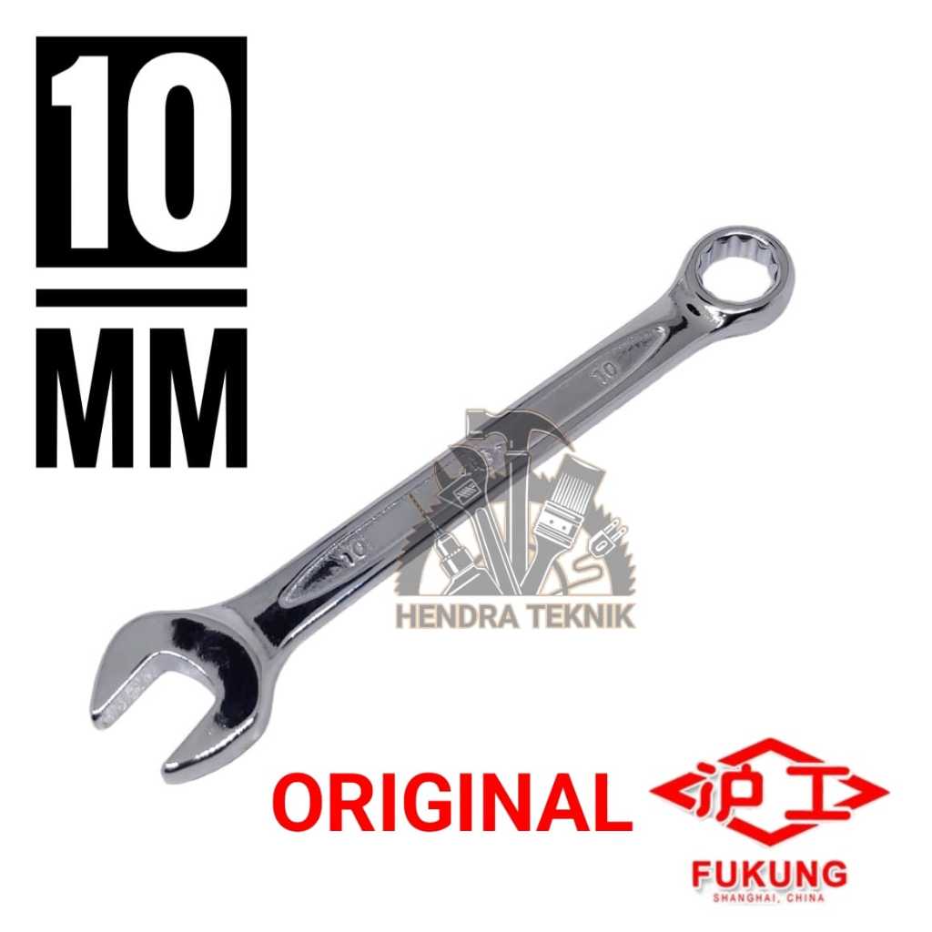Jual KUNCI RING PAS 10MM CRV KUNCI KOMBINASI 10 MM KUNCI PAS RING ...