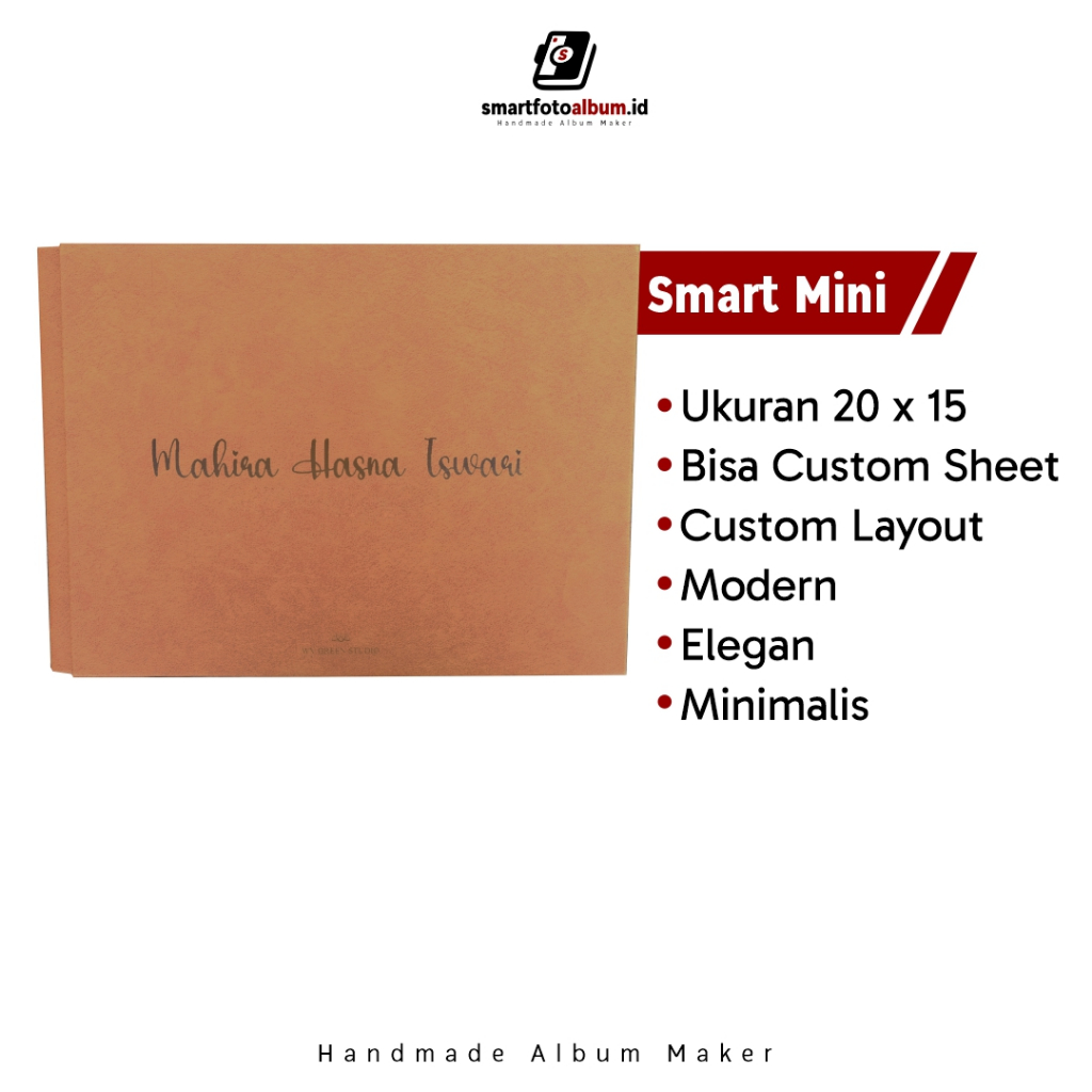 Jual Smart Album Mini Ukuran 20 x 15 cm Album Modern Bukan Kolase ...