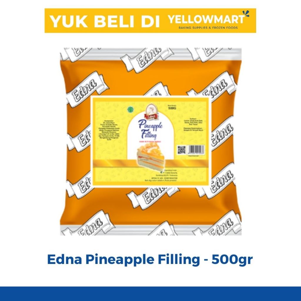 Jual EDNA CREAMFILL 500GR - Selai Isian Roti Topping Roti Rasa Durian ...