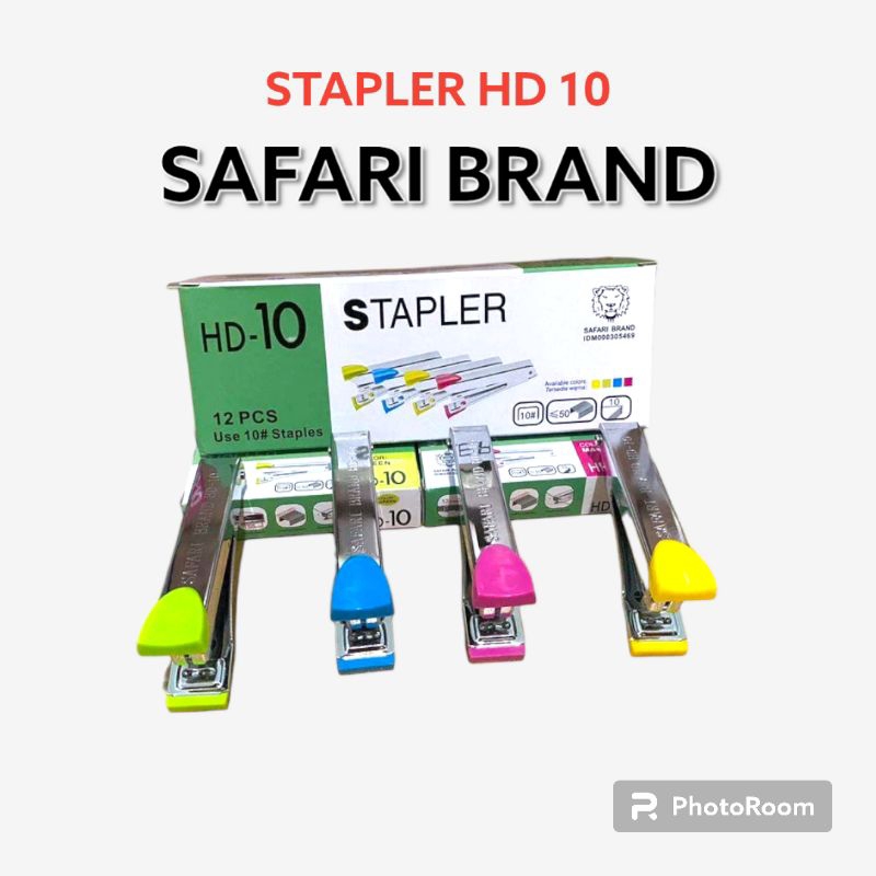 Jual STAPLER HD 10 SAFARI BRAND / STAPLES | Shopee Indonesia