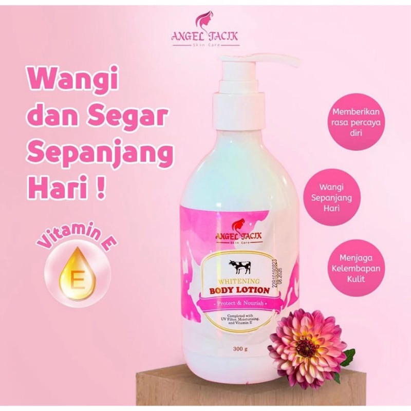 Jual Handbody Angel Tacik Original 300gr Kemasan Baru | Shopee Indonesia