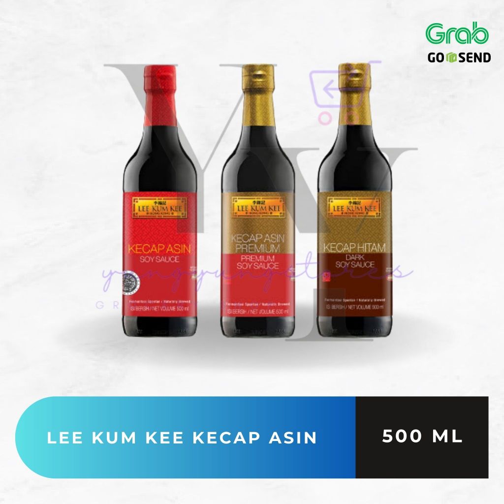 Jual Lee Kum Kee Soy Sauce Kecap Asin Premium / Kecap Hitam / Dark 500 ml | Shopee Indonesia