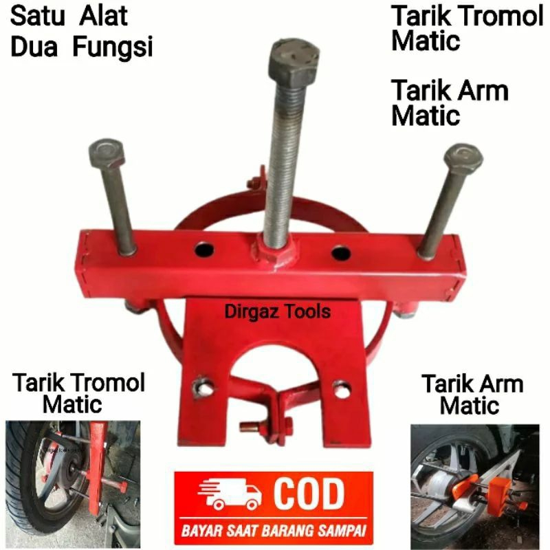 Jual Treker 2 in 1 Alat Tarik Tromol motor Matic dan Tarik ARM Motor ...