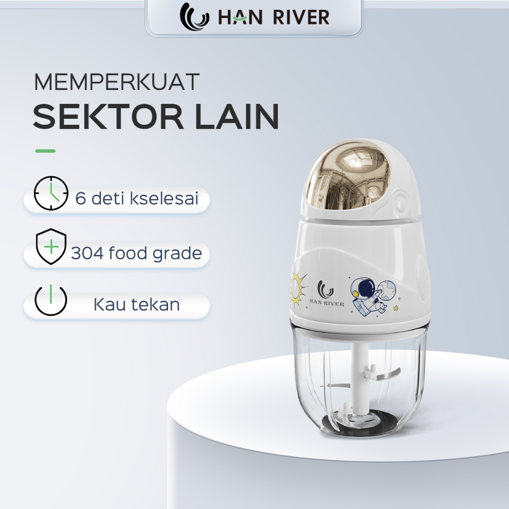 Jual HAN RIVER Kapsul cutter HRJC01WT-03 Blender Portable | Shopee ...