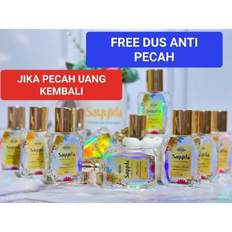 Jual sayyida parfum 35ml bergaransi kemasan elegan original 100% agen ...