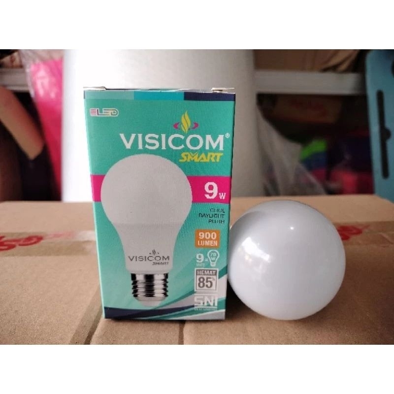Jual Lampu LED Visicom Smart 9 Watt=70 Watt 900 Lumen | Shopee Indonesia