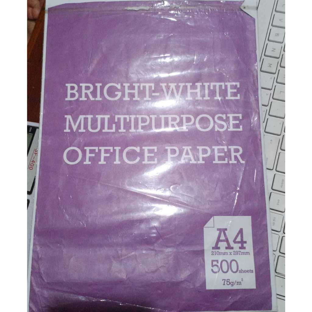 Jual Kertas HVS A4 75gr (BMO) RIM Serbaguna Multipurpose Paper Paperone ...