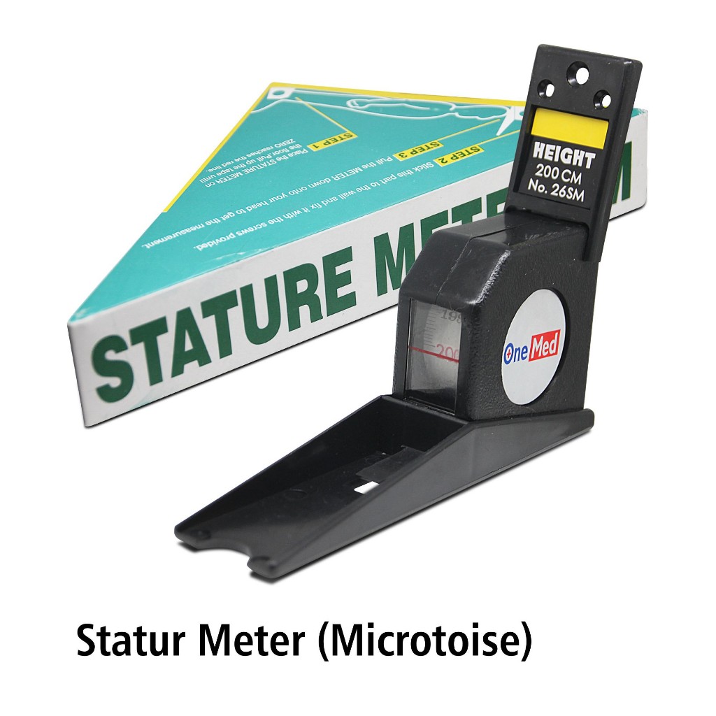 Jual STATURE METER ONEMED | PENGUKUR TINGGI BADAN ONEMED | Shopee Indonesia