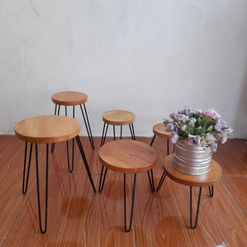 Jual Standing pot / Tempat tanaman/Pot besi/ Pot kayu | Shopee Indonesia