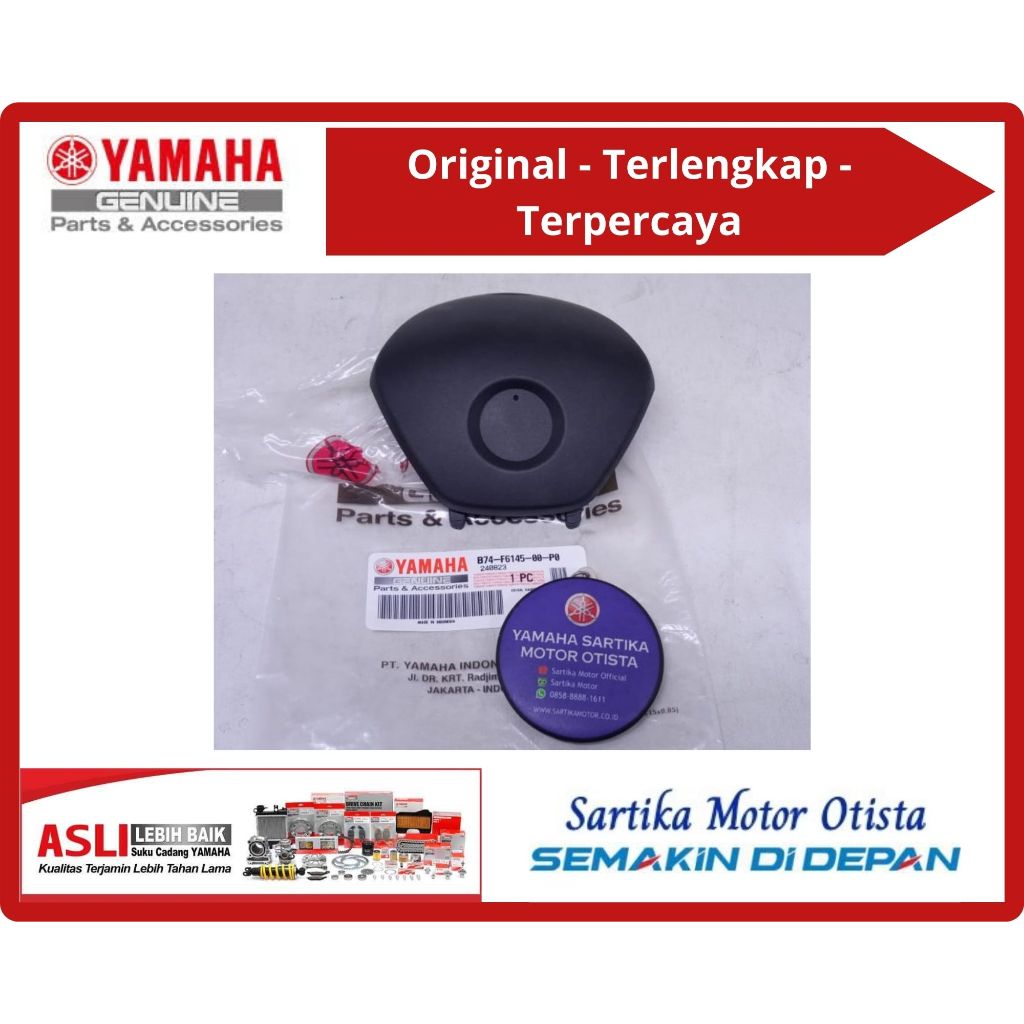 Jual Original Cover Handlebar Upper 2 Hitam Doff (MBL2) Yamaha Xmax ...