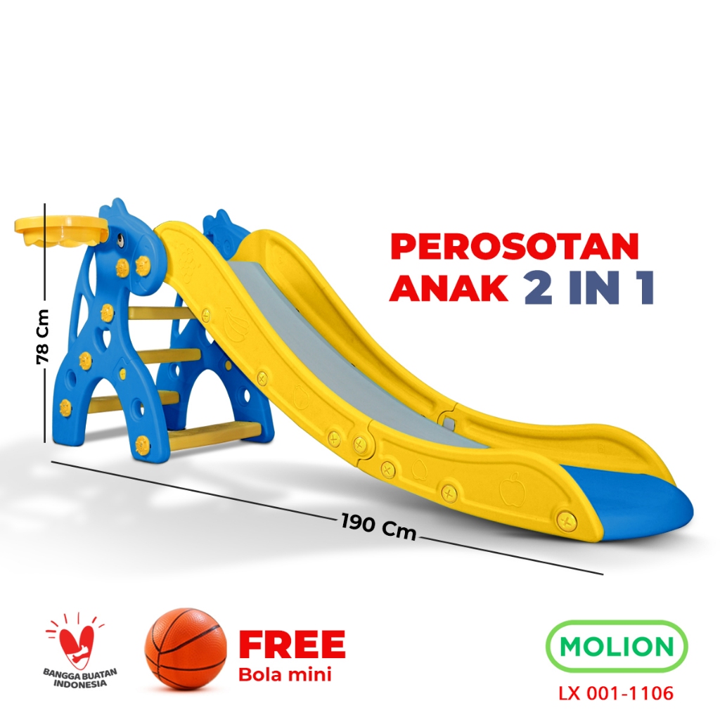 Jual Mainan SNI Perosotan Anak Mainan Prosotan HDPE Seluncuran Anak ...