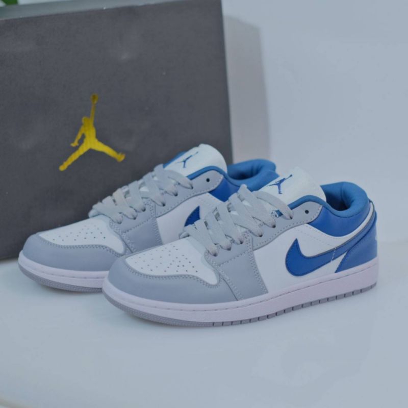 Jual Jordan 1 low storm blue | Shopee Indonesia