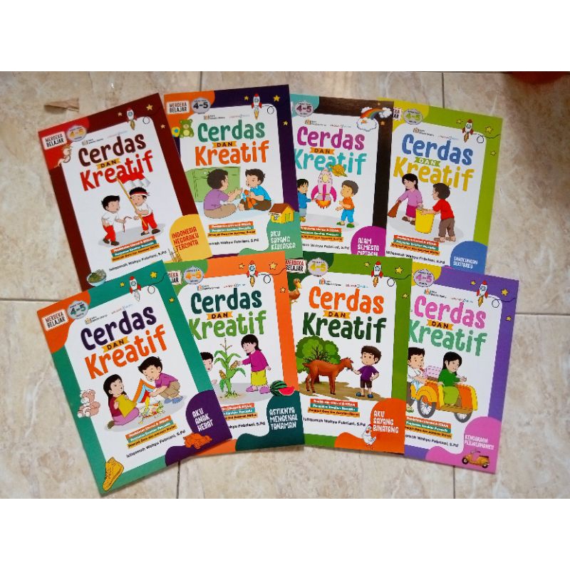 Jual buku paket kurikulum merdeka paud | Shopee Indonesia