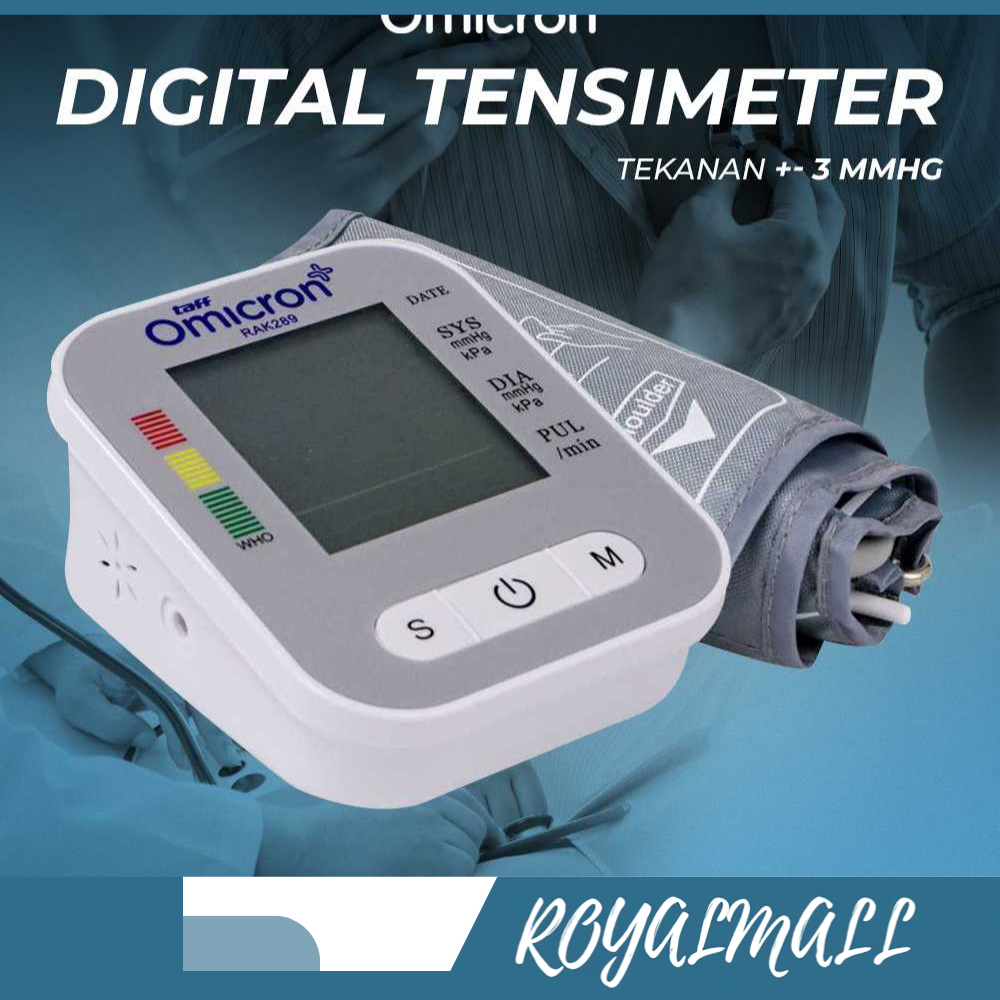 Jual Tensimeter Digital Ukur Tekanan Darah Blood Pressure Voice / Alat ...
