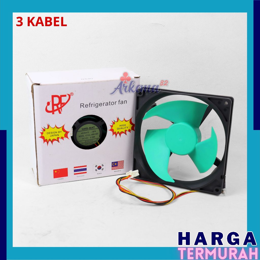 Jual FAN MOTOR KULKAS SHARP NMB-MAT MODEL FBA12J15V | FAN KIPAS KULKAS ...
