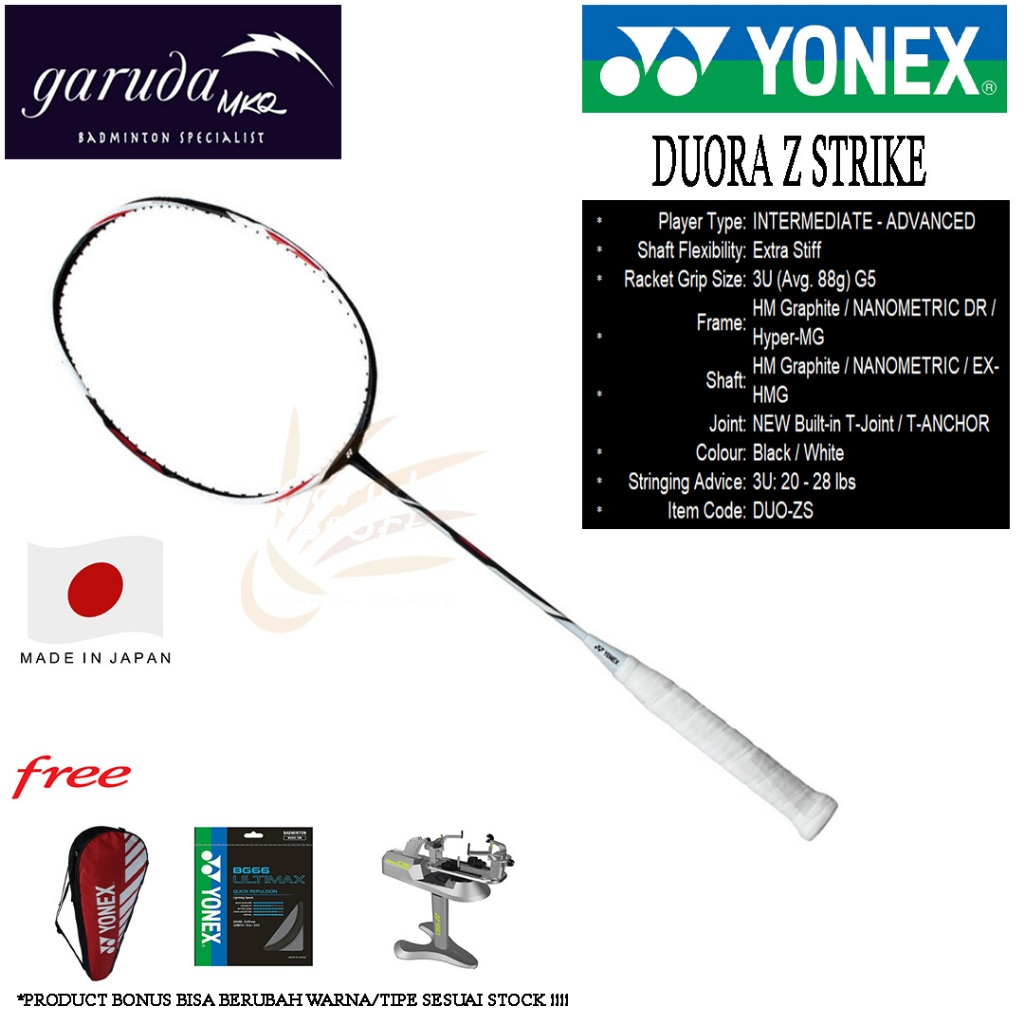 Jual Raket Badminton Yonex DUORA Z Strike / Yonex Duora Z-Strike / DUO ZS | Shopee Indonesia