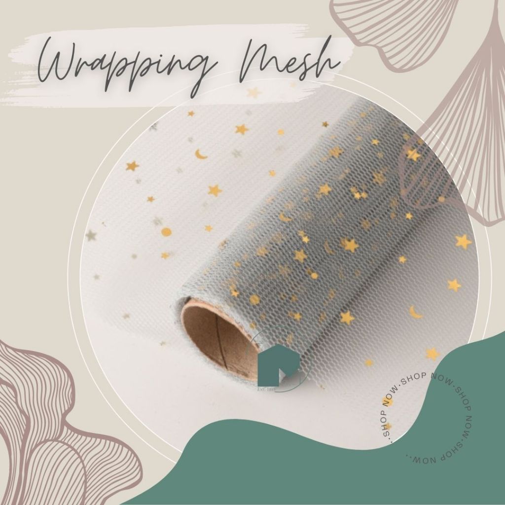 Jual Flower Wrap Mesh Korean Jaring Bunga Wrapping Jala Net Buket ...