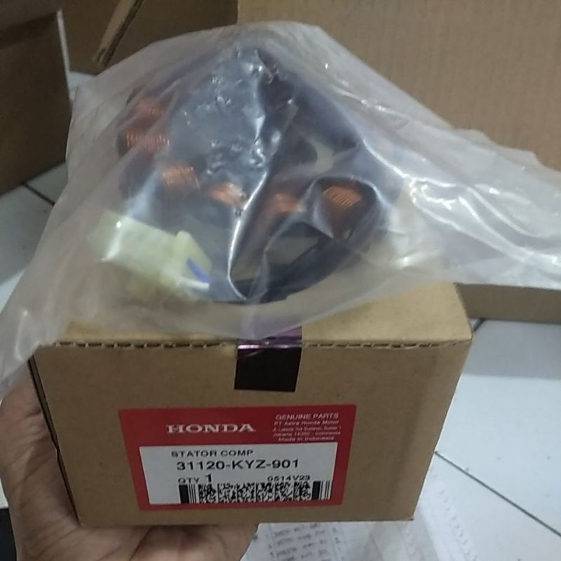 Jual Spull(Stator comp)Supra X125 helm in carbu 31120-KYZ-901 | Shopee Indonesia