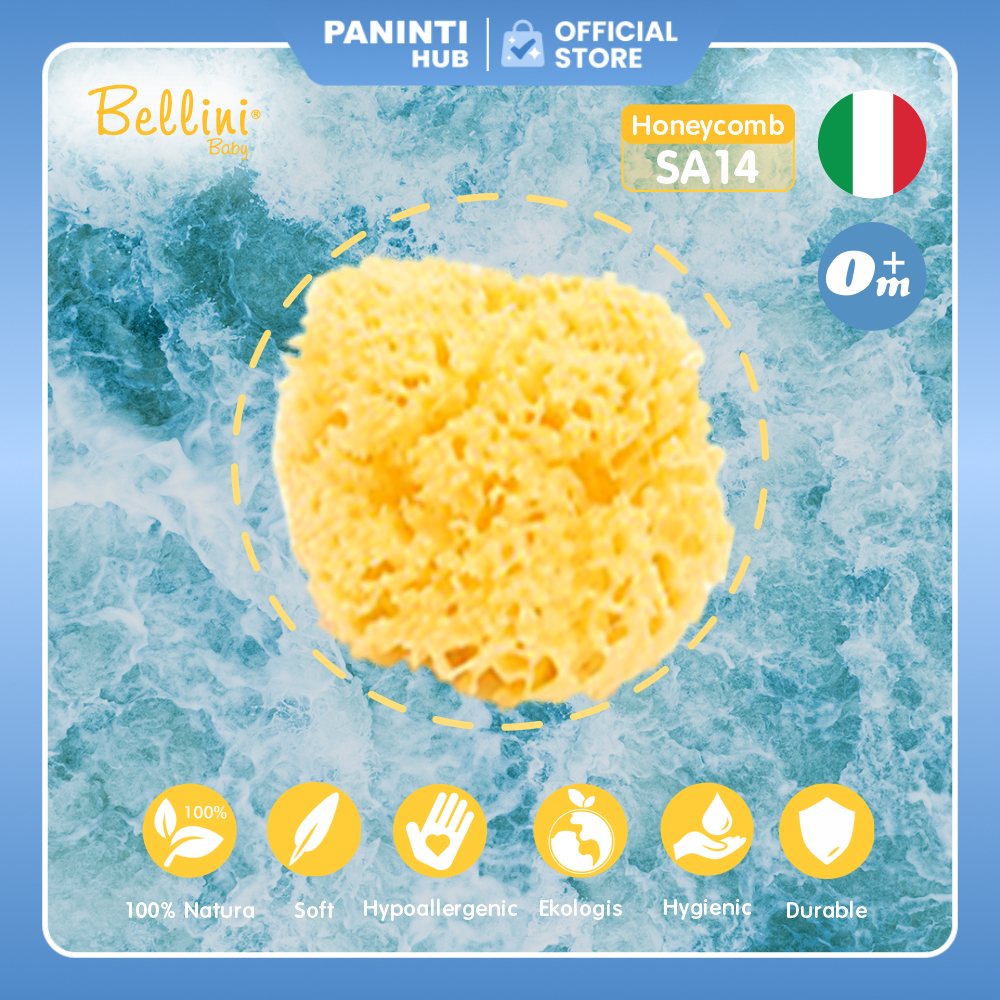 Jual Spons Mandi - Bath Sponges - Bellini Natural Sea Sponges Honeycomb ...