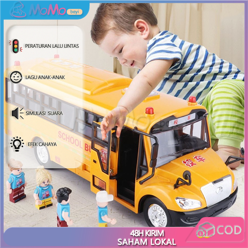 Jual Mainan Bus Sekolah Besar Suara Anak Dan Model Mobil Mainan Bus ...