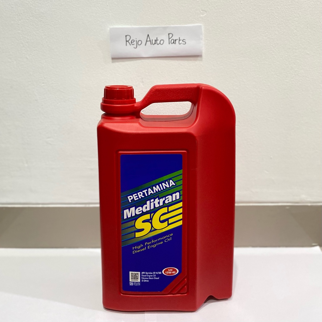 Jual Oli Mobil Pertamina MEDITRAN SC 15W-40 (5L) | Shopee Indonesia