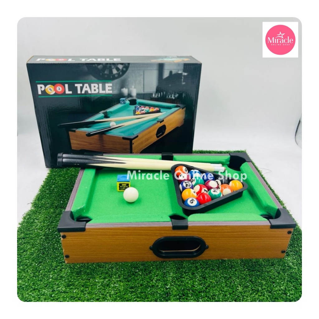 Jual Mainan Billiar Besar Meja Biliard Pool Table Kayu Biliar Besar ...