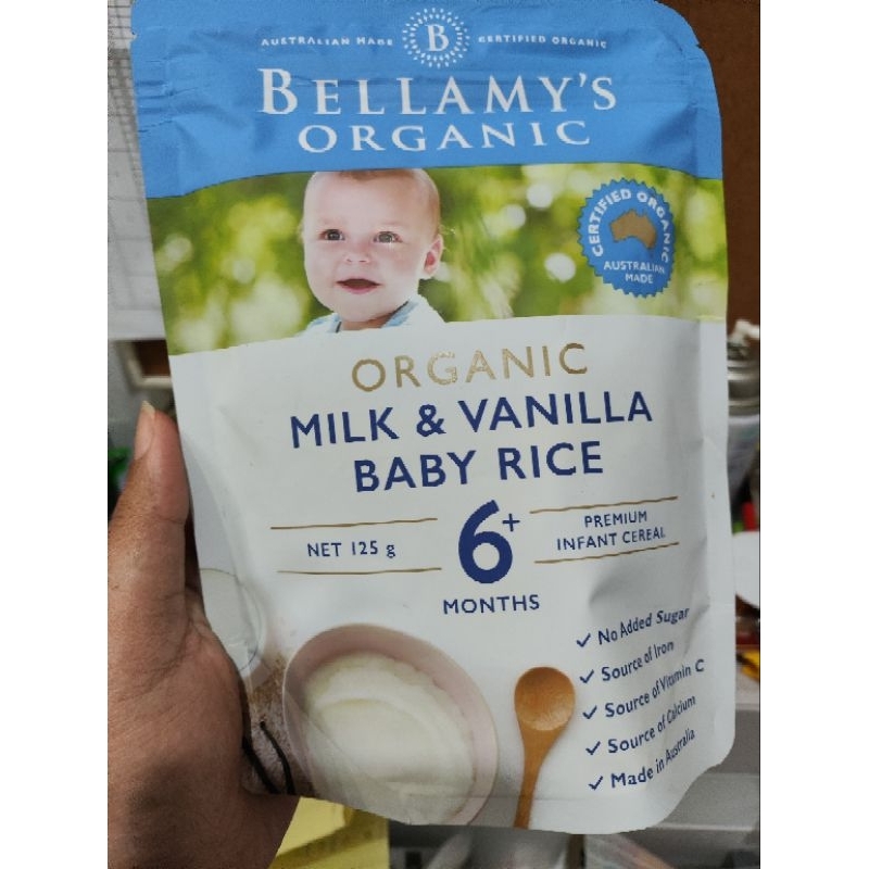 Jual Bellamys Organic Baby Porridge/Cereal 5 & 6 bulan | Shopee Indonesia