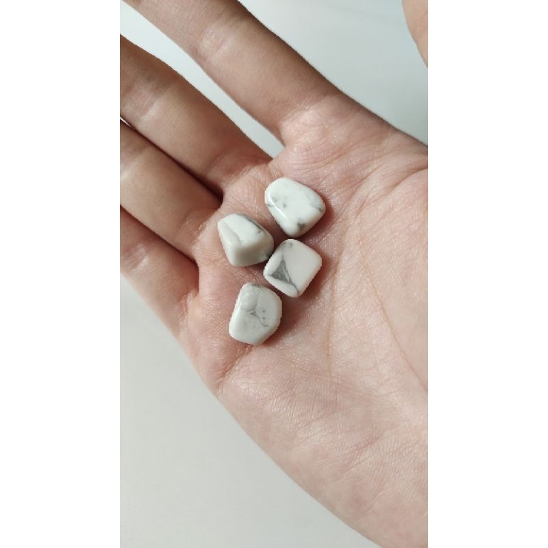 Jual Rehome Crystal Howlite Chips 4 pcs (1 set) | Shopee Indonesia
