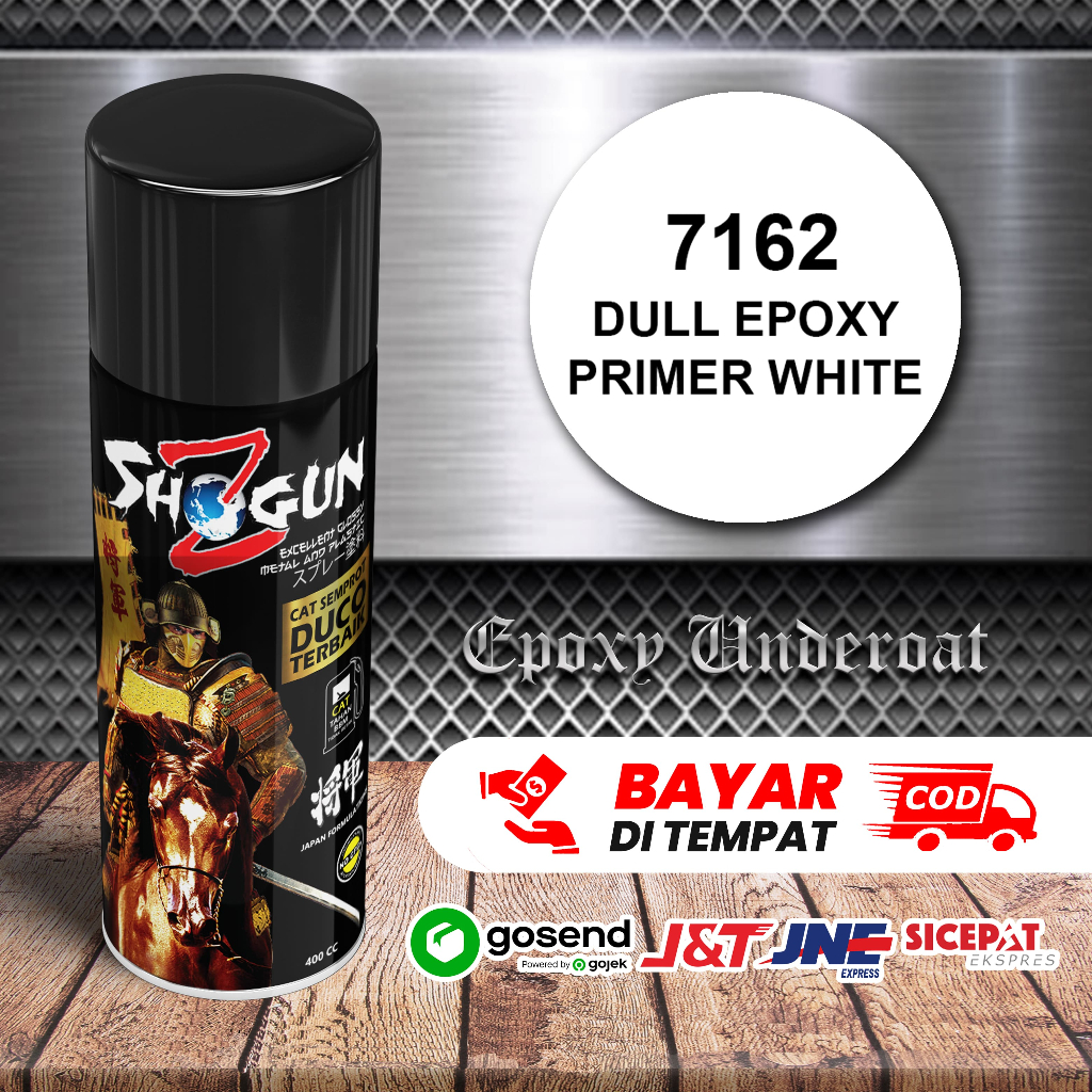 Jual Cat Semprot Pilok Pilox Pylok SHOGUN Z 400 CC Dull Epoxy Primer ...