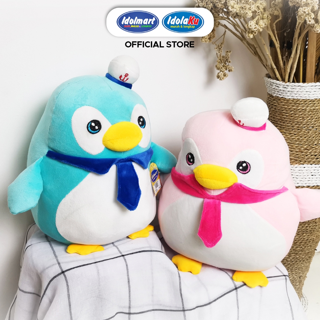 Jual IDOLMART Penguin Pelaut Boneka Animal Penguin Surabaya | Shopee ...