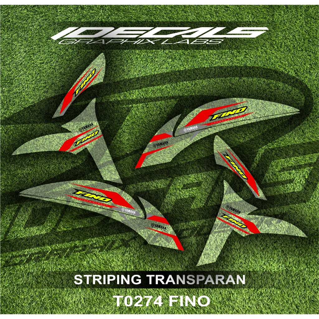 Jual t0274 sticker striping transparan motor fino tema simple list ...