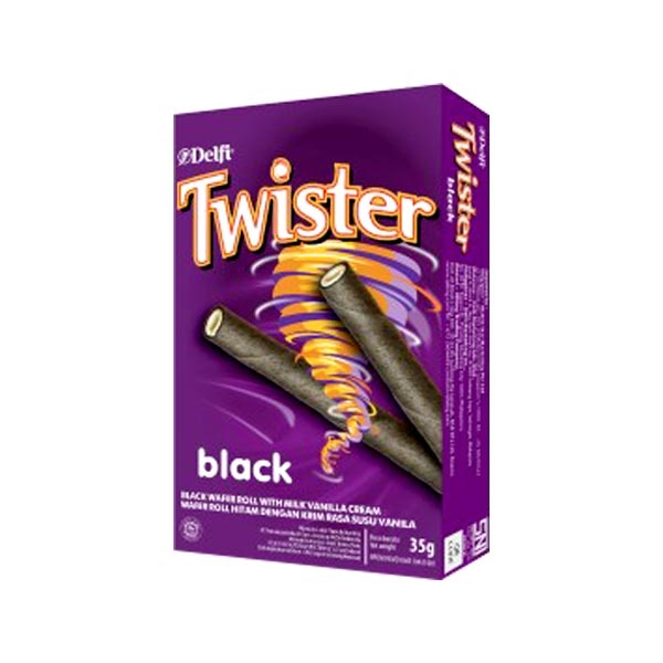 Jual DELFI TWISTER 35GR 1 PACK ISI 24 | CHOCOLATE BLACK VANILLA ...