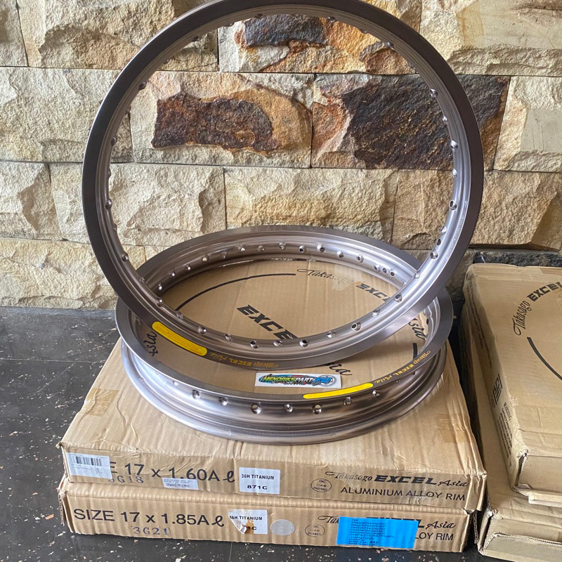 Jual velg excel takasago Titanium 140/160/185 ring17 set velg excel ... Jual velg excel takasago Titanium 140/160/185 ring17 set velg excel ...