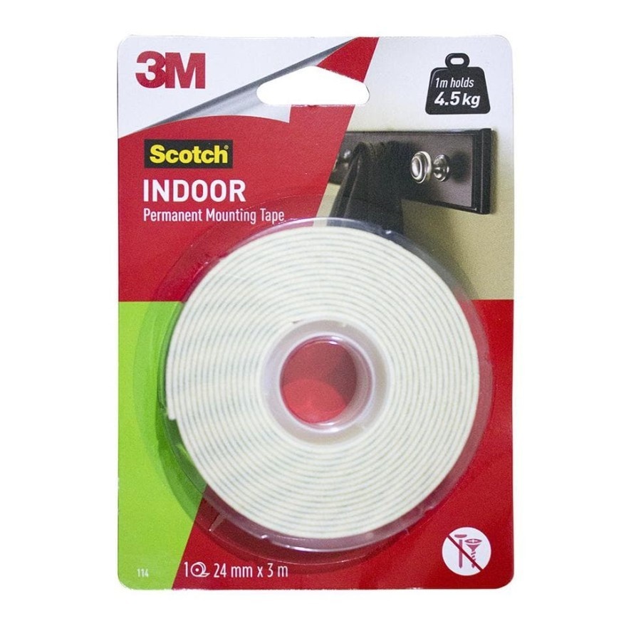 Jual Solatip Dinding (Mounting Foam Tape) Daya Rekat Tinggi Scotch 3M ...
