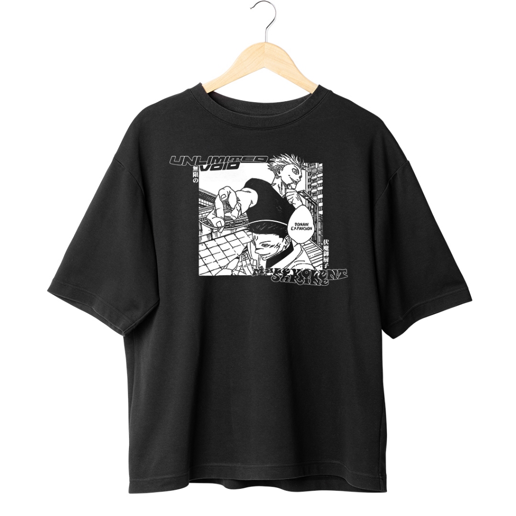 Jual KAOS OVERSIZED GOJO V SUKUNA JUJUTSU KAISEN MANGA JJK T-SHIRT ...