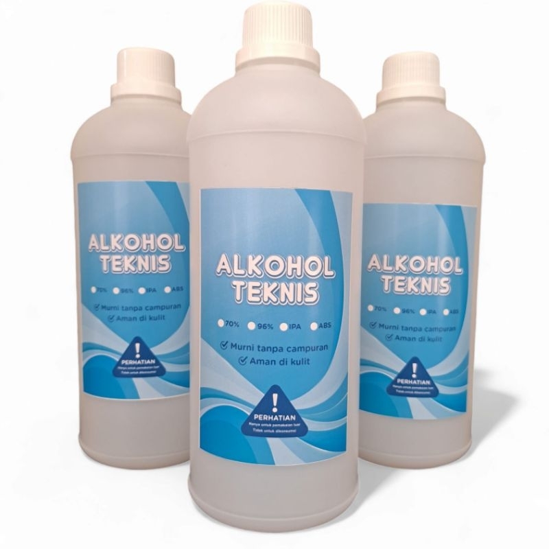 Jual isopropyl alkohol IPA 99% 1 liter teknis / pembersih PCB | Shopee ...