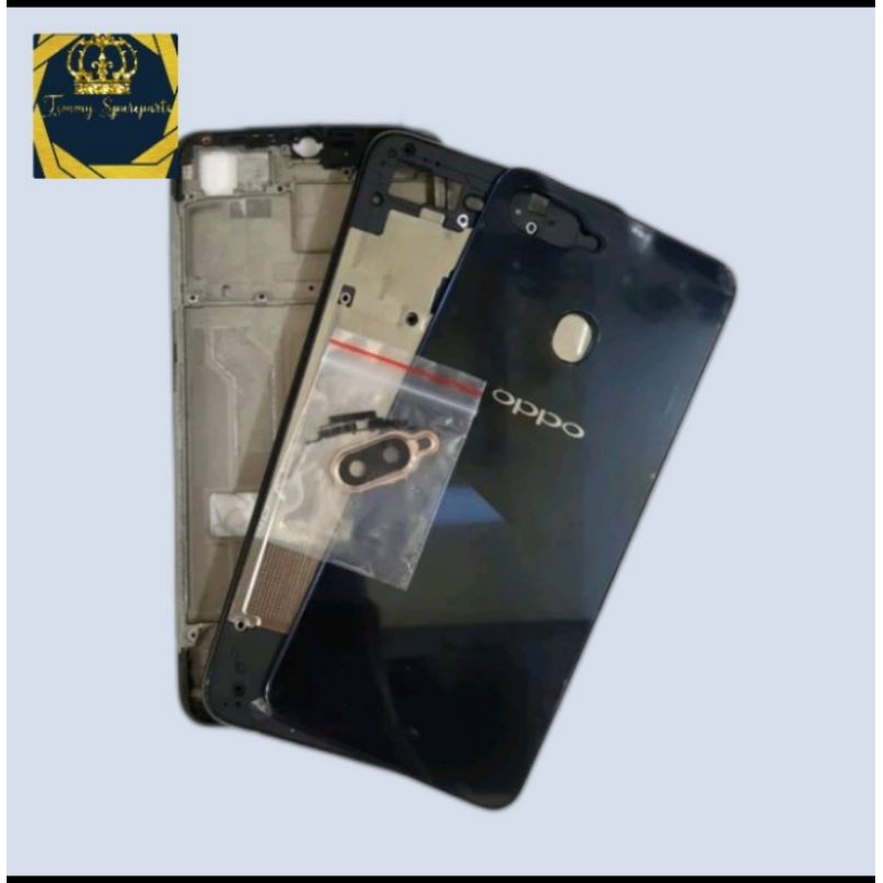 Jual CASING HOUSING FULL SET TUTUP BELAKANG OPPO F9 F9 PRO ORIGINAL ...