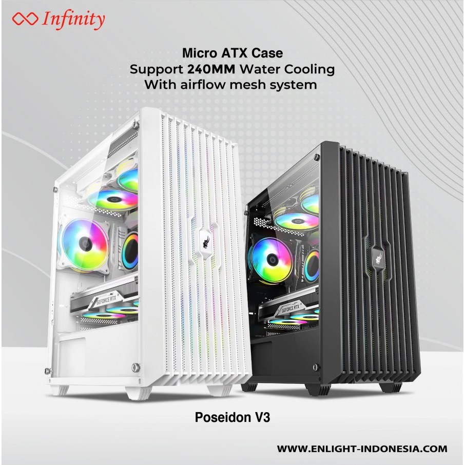 Jual Casing PC Infinity Poseidon V3 | Shopee Indonesia