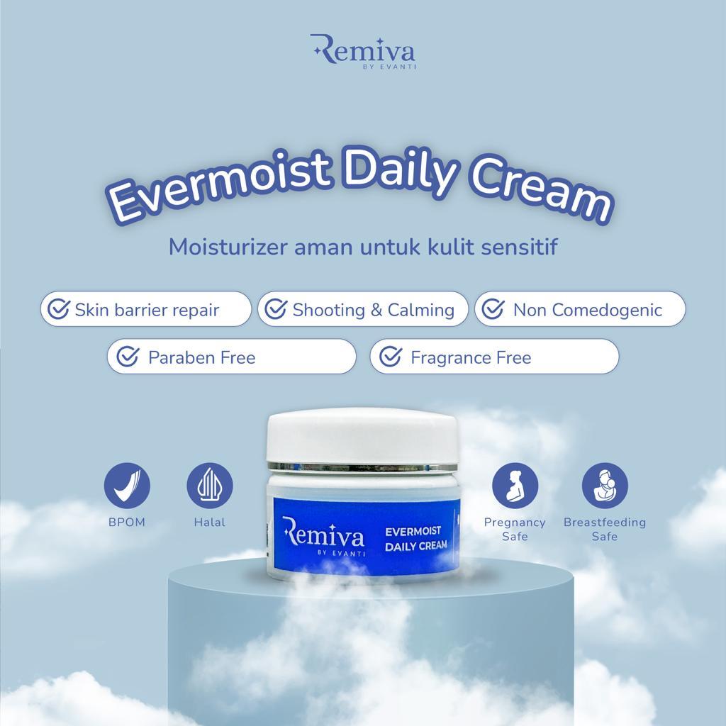 Jual Remiva Skincare Evermoist Daily Moisturizer | Shopee Indonesia