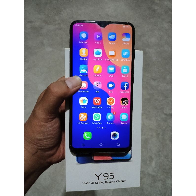 Jual Vivo Y95 Ram 4/32 Fulset Nominus (Seken) | Shopee Indonesia