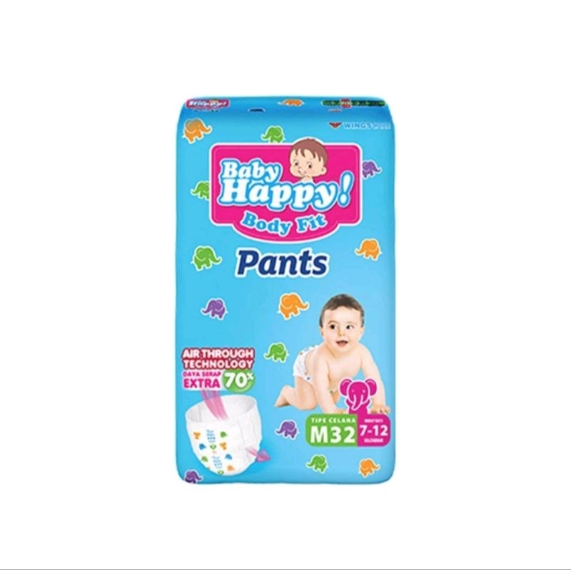 Jual BABY HAPPY PANTS M32/L28 | Shopee Indonesia