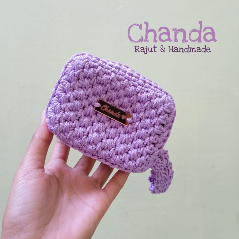 Jual dompet koin dompet mini dompet rajut handmade dompet kecil ...