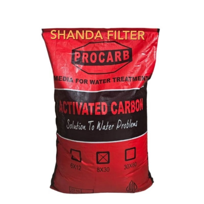 Jual Carbon Actived / Karbon Filter Air Procarb 8 x 30 (Isi 25 Kg ...