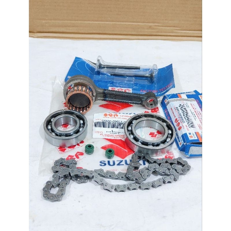 Jual Stang seher plus bearing kruk as set, rantai keteng, klep set ...