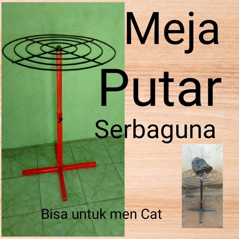 Jual Meja Stand Repaint cat + cat velg putar serbaguna | Shopee Indonesia