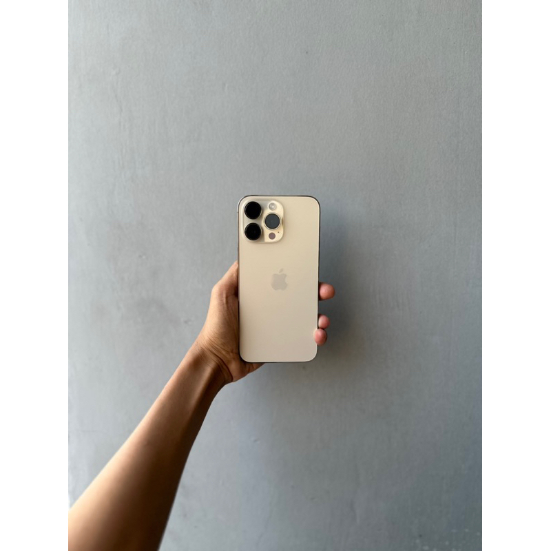 Jual IPHONE 14 PROMAX 128GB IBOX GOLD | Shopee Indonesia