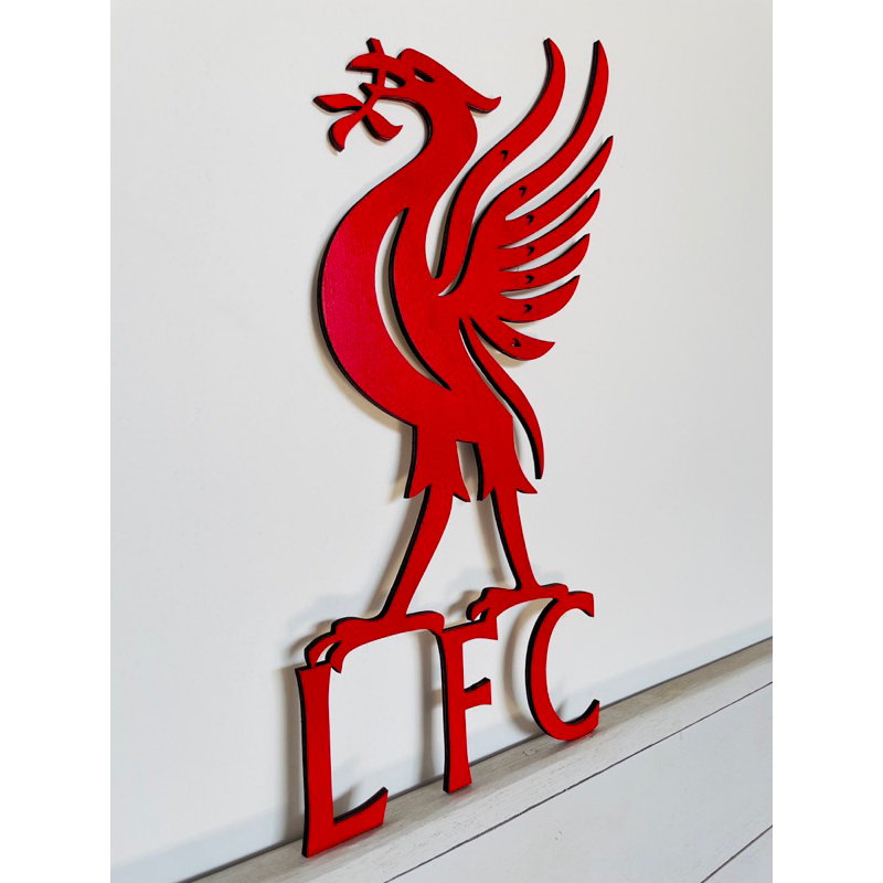 Jual Hiasan dinding logo liverpool fc / logo LFC / custom logo hiasan ...